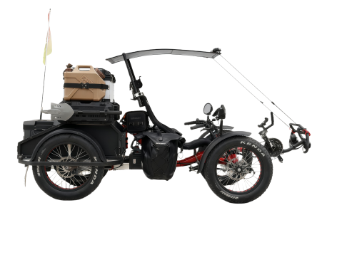E-TRUCK All-Terrain Electric Utility Quad | 4WD Cargo & Off-Road ...